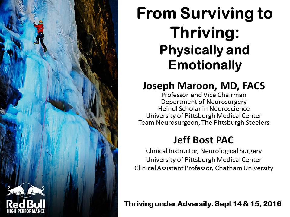 Dr Joseph Maroon Blog Posts